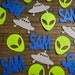 Green Alien Party Confetti - Etsy