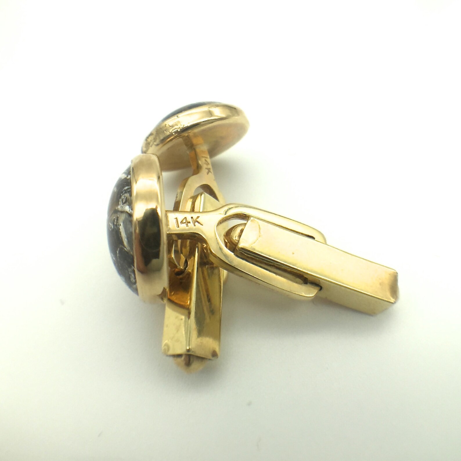 Vintage 14K Gold Reverse Carved Hand Painted Crystal Boxer Dog - Etsy