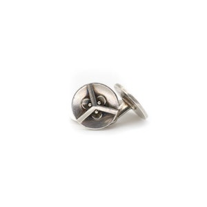 Art Deco Georg Jensen Sterling Silver Cufflinks, Oscar Gundelach ...