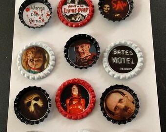 Horror Movie Cupcake Toppers - Etsy