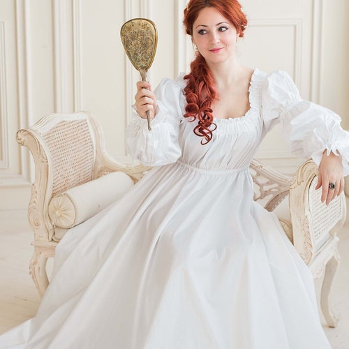 Renaissance Bride's Robe Wedding Morning 1500s Gown - Etsy