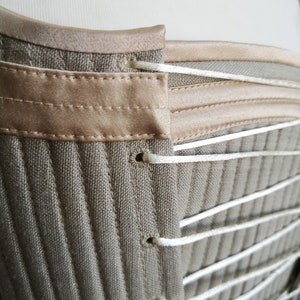Historical 1740 Stays, Rococo Linen Reenactment Corset - Etsy
