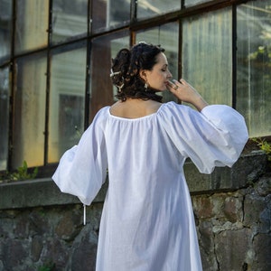 Renaissance Wide Sleeves Chemise, Baroque White Shift - Etsy