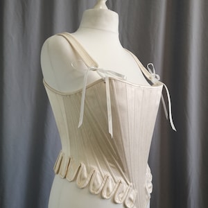 Creamy White Rococo Stays, 1700s Rococo Corset - Etsy