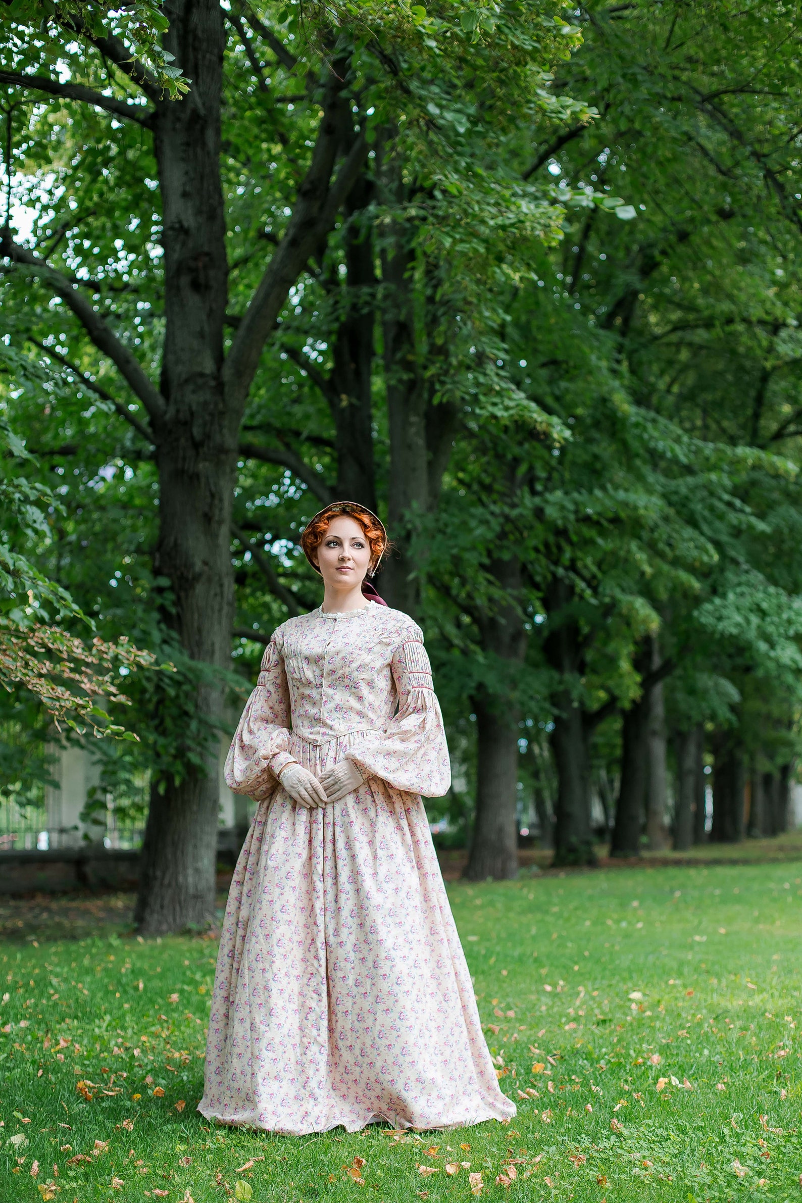 Jane Eyre Dress 1840s Walking Gown - Etsy UK