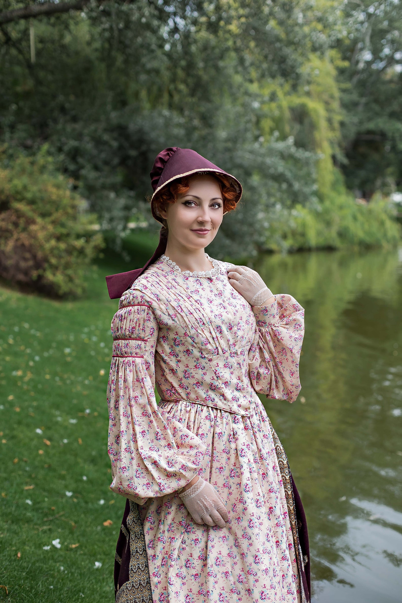 Jane Eyre Dress 1840s Walking Gown | Etsy