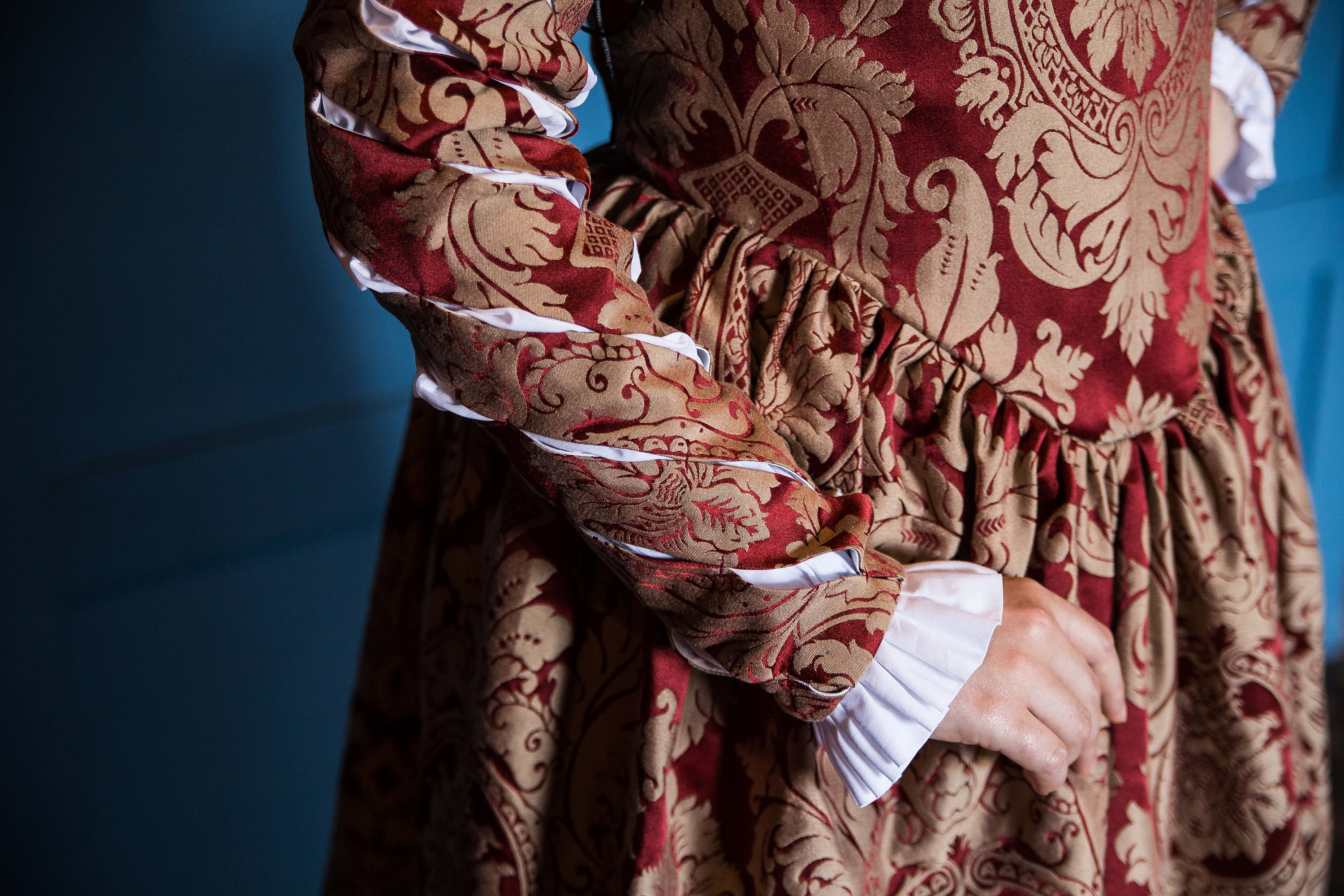 Red and Gold Renaissance Dress One of a Kind 1550s | Etsy Canada