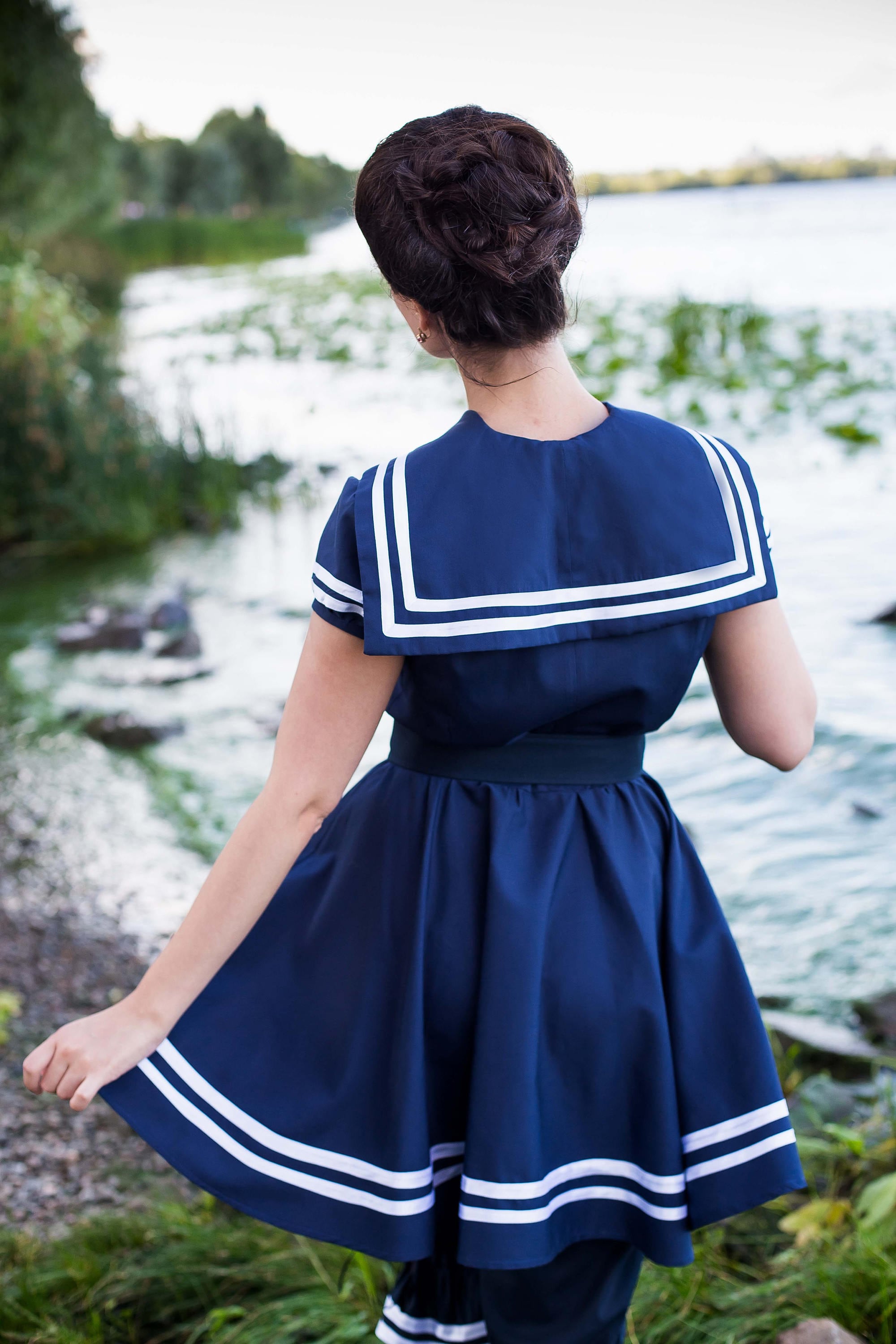 Victorian Swimsuit Vintage Bathing Suit | Etsy