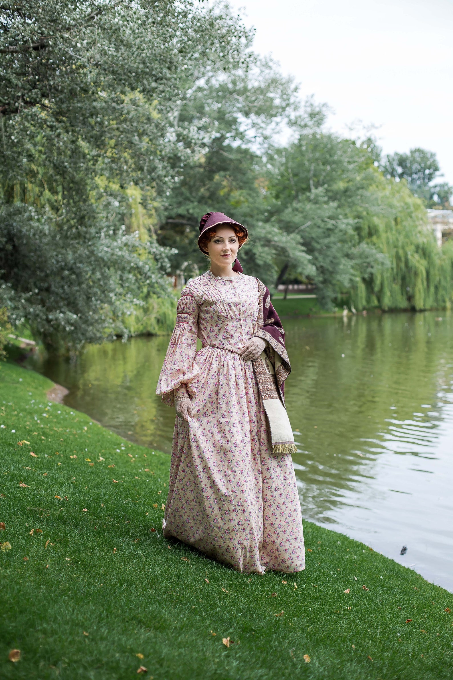Jane Eyre Dress 1840s Walking Gown - Etsy UK