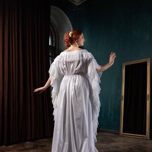 Queen Victoria Coronation Smock, 1840s Victorian Dressing Shirt, Young ...