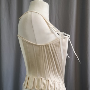 Creamy White Rococo Stays, 1700s Rococo Corset - Etsy