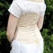 1880s Beige Corset, Victorian Corset, Bustle Era Lingerie - Etsy