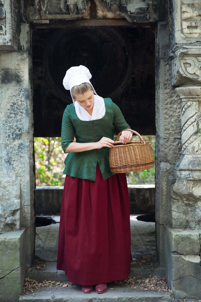 1700s Linen Costume Rococo Witch Costume | Etsy