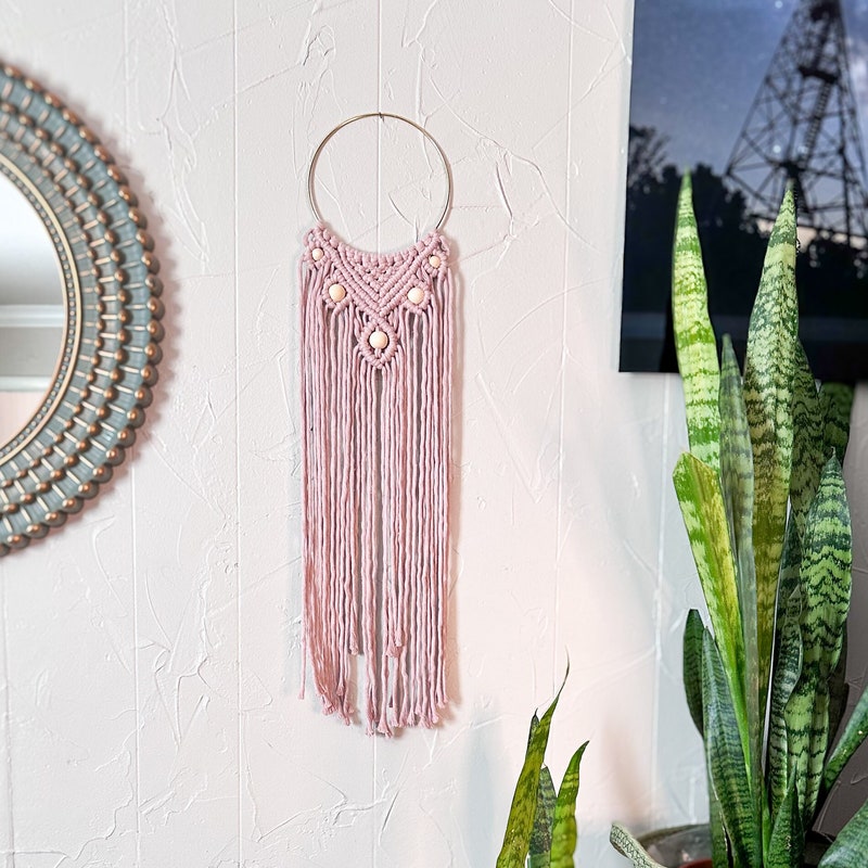 Métal Macramé Hoop - Etsy