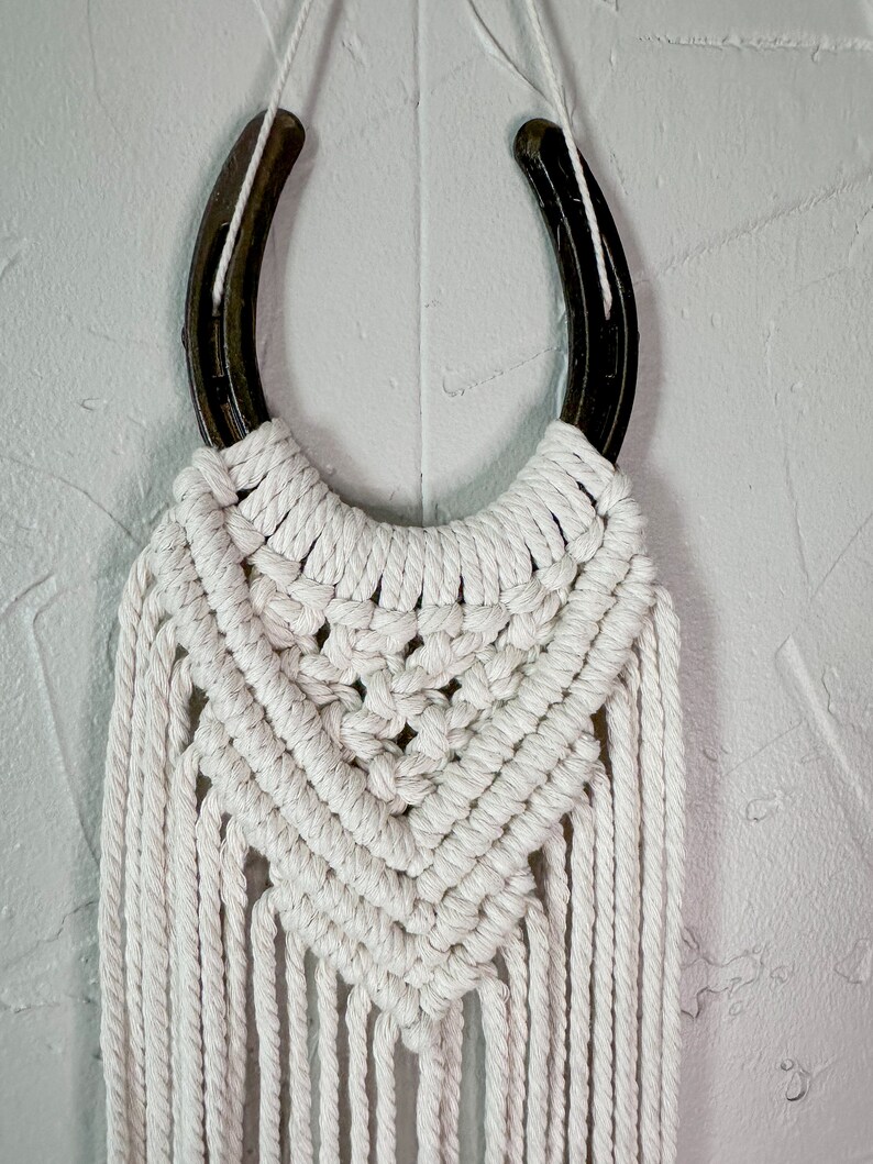Horseshoe Macrame Wall Hanging - Etsy