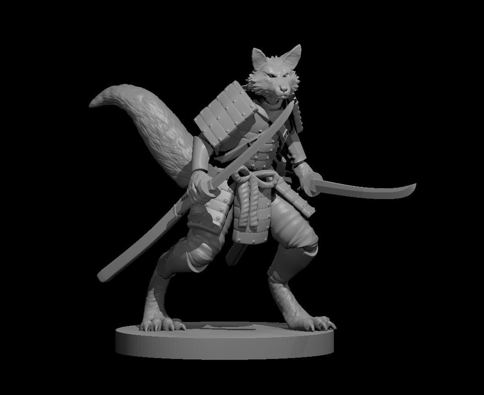 Kistune Adventurer Foxfolk Dnd 5e Tabletop Mini 28mm - Etsy Australia