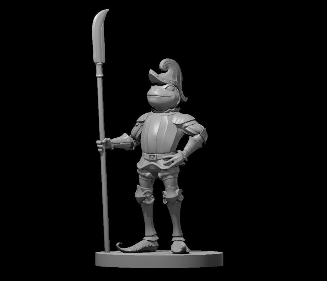 Bullywug Knight | Wild Beyond Witchlight | Dnd 5e Tabletop Mini | 28mm ...