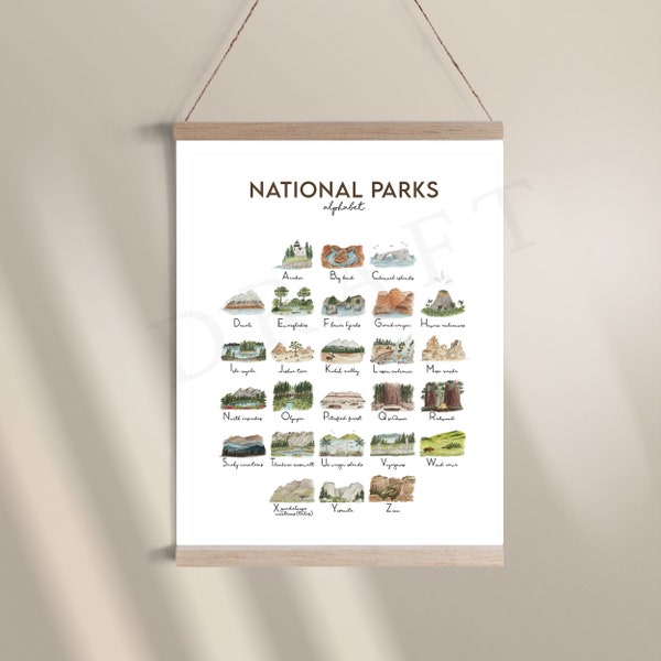 National Park Nursery - Etsy