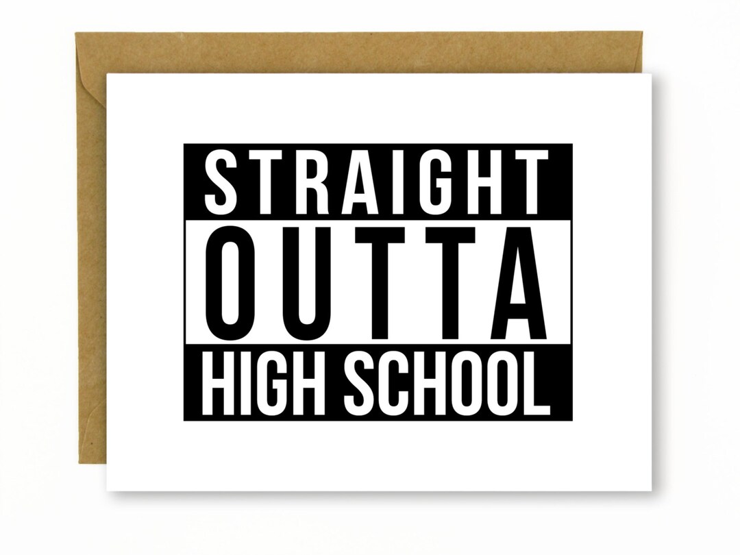 Funny Graduation Card / High School Grad / College Grad / Graduation ...