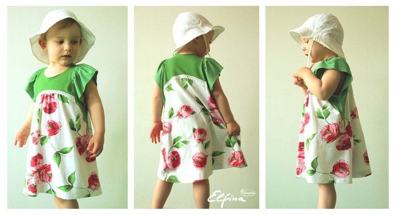 Ebook ELFINA Girl Summer Dress Tunic Sewing Pattern Pixie Fay Elf - Etsy