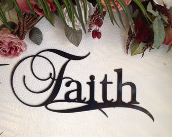 Faith wall decor | Etsy