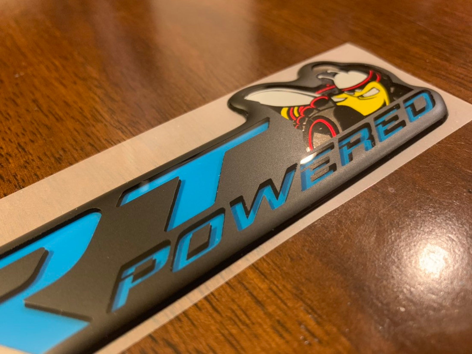 SRT Powered Badge for Scat Pack Challenger/charger in B5 Blue - Etsy