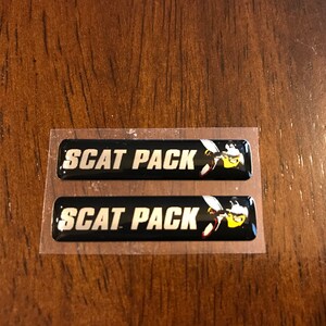For 2015-2023 Scat Pack Challenger/charger Key Fob Badges (set of 2) - Etsy