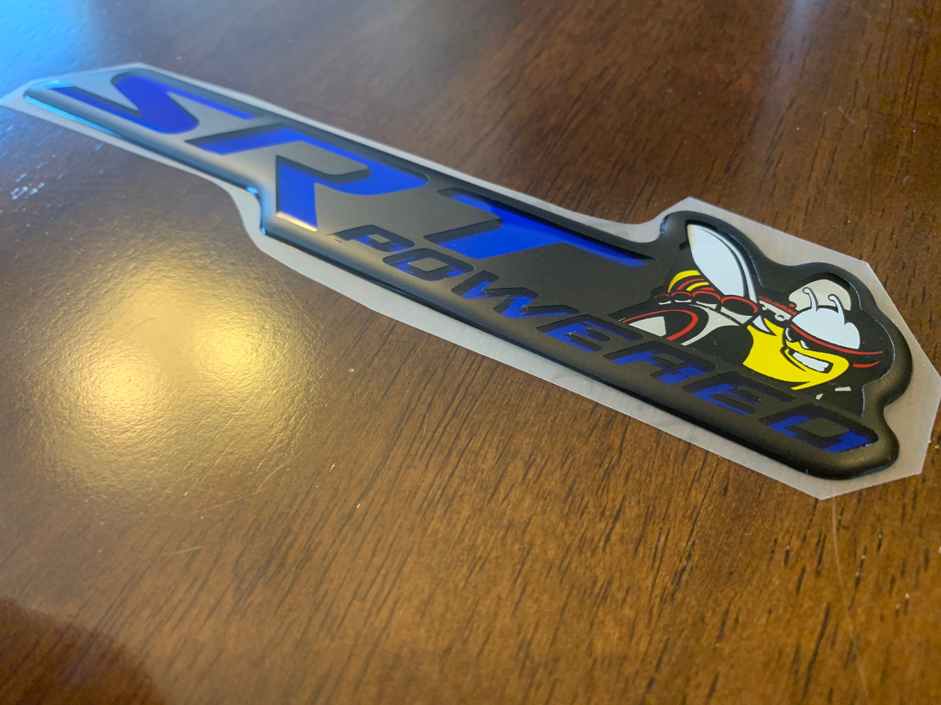 For SRT Powered Badge for Scat Pack Challenger/charger in Dark Blue - Etsy