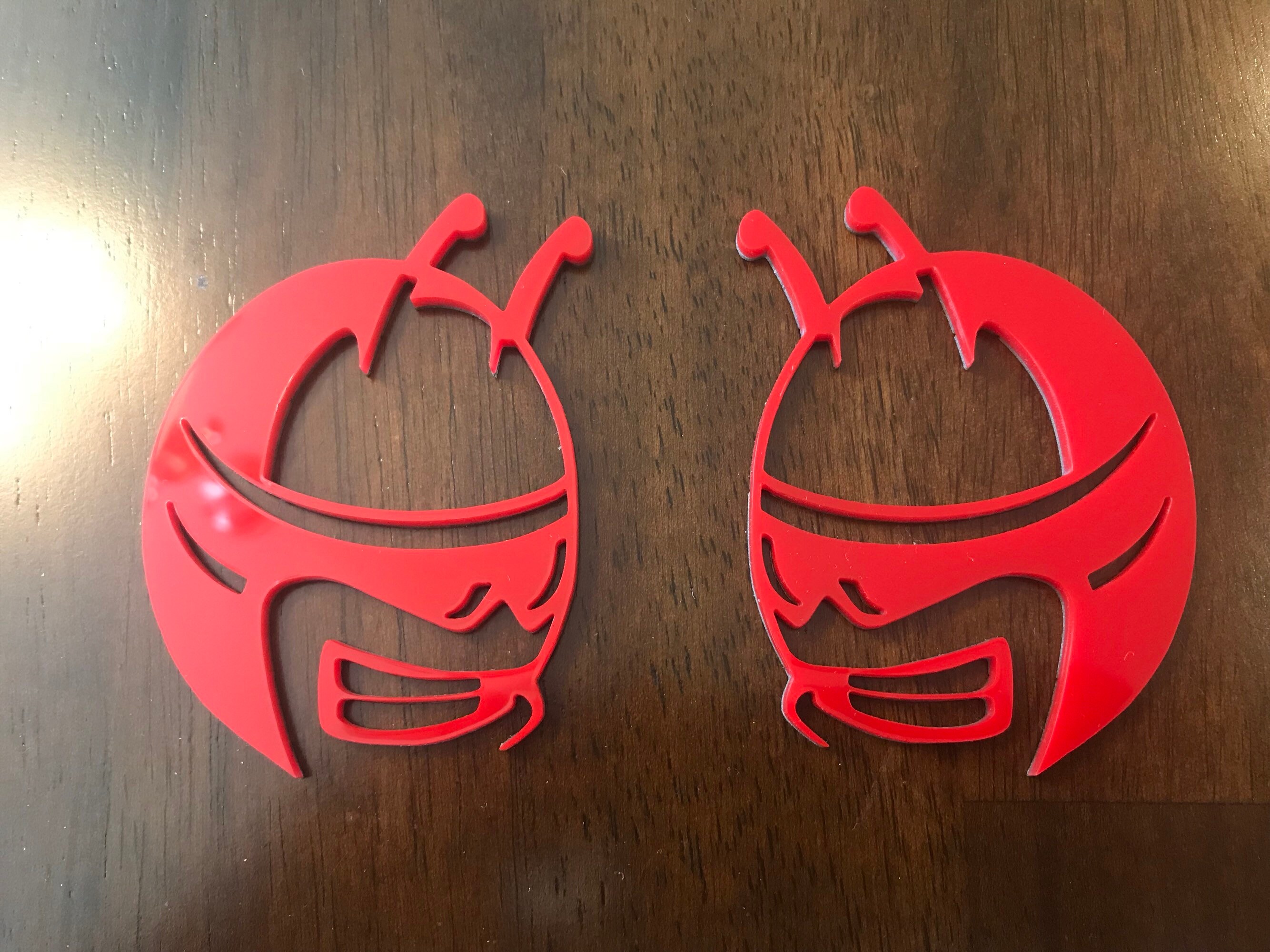 Scat Pack Challenger/Charger head emblems red | Etsy