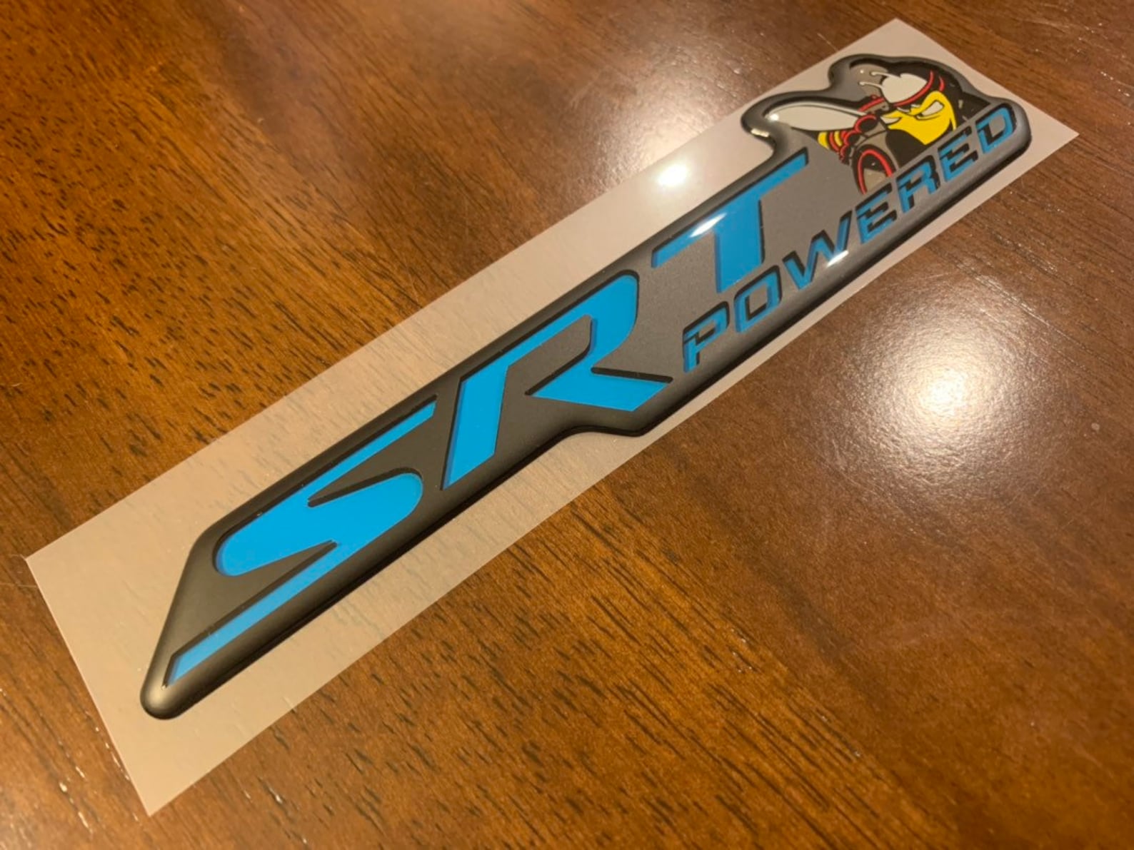 SRT Powered Badge for Scat Pack Challenger/charger in B5 Blue - Etsy