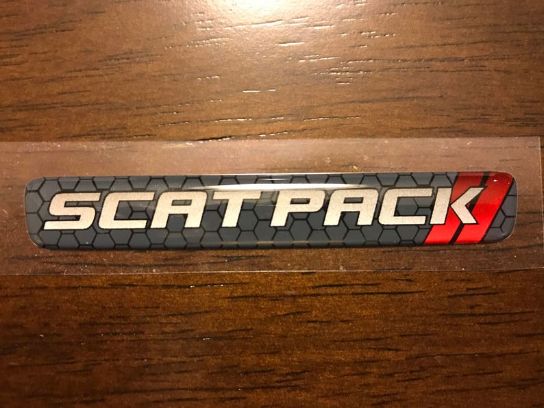 For Scat Pack Challenger/charger Steering Wheel Badge - Etsy