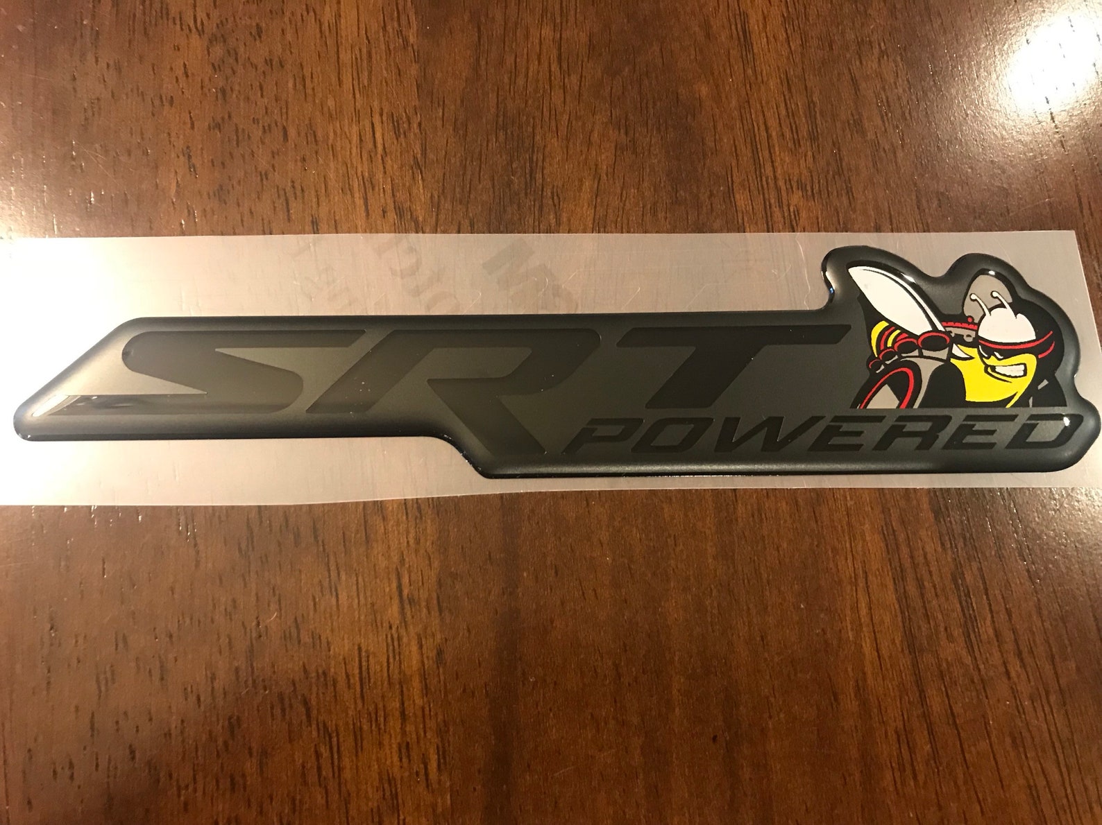 SRT Powered Badge for Scat Pack Challenger/charger in Black | Etsy