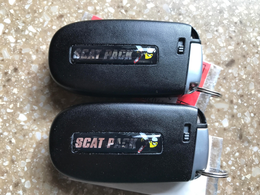 For 2015-2023 Scat Pack Challenger/charger Key Fob Badges (set of 2) - Etsy