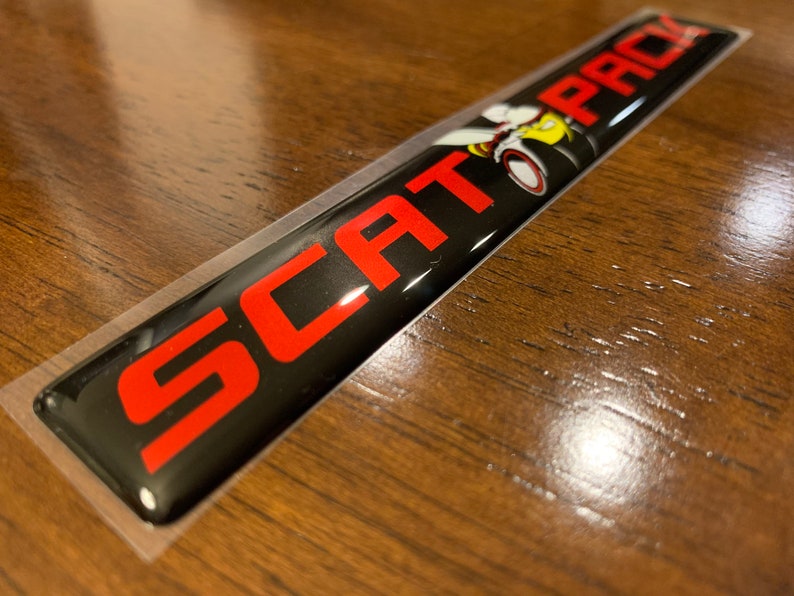 For Scat Pack Challenger/charger Badge for Spoiler, Trunk, Front ...