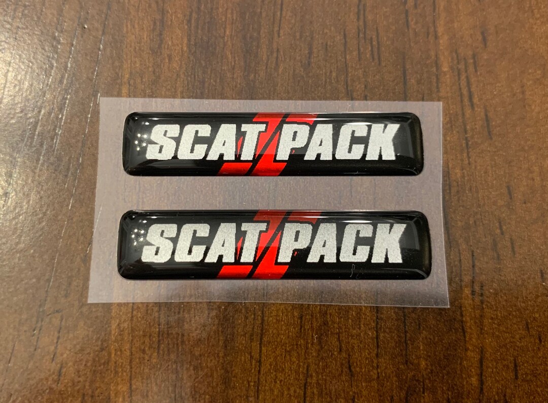 For Scat Pack Challenger/charger Key Fob Badges (set of 2) - Etsy