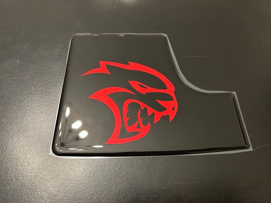 For HELLCAT Charger Center Console Inlay in Red - Etsy