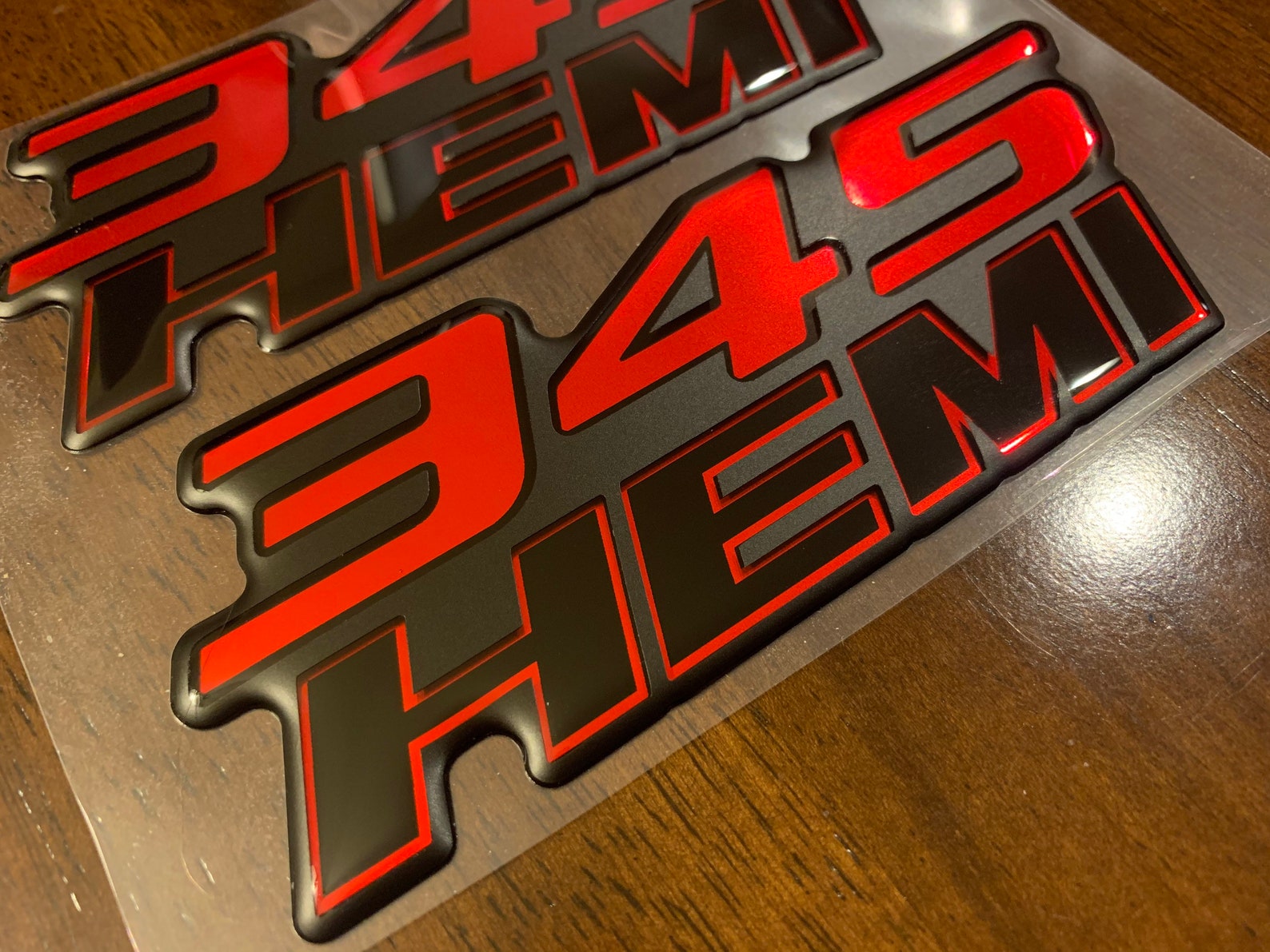 345 Hemi Fender Badges (pair) for Challenger/charger/durango/ram/grand ...