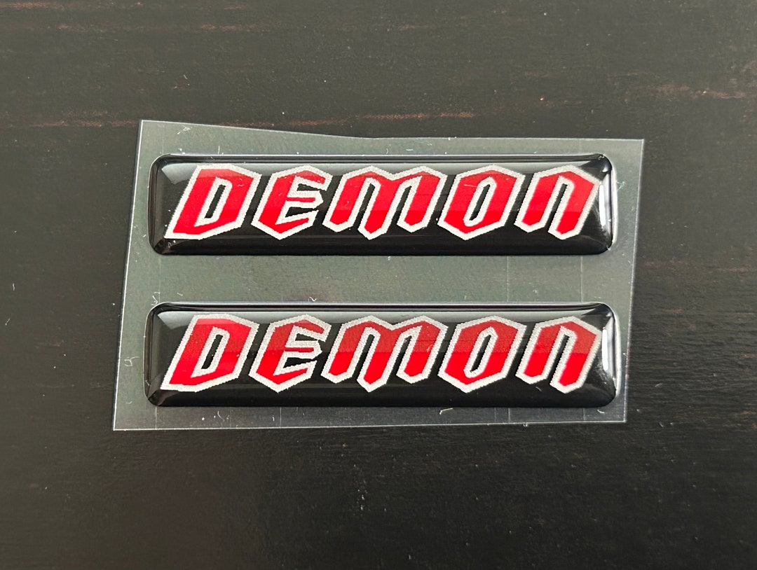 For Challenger DEMON Key Fob Badges (set of 2) - Etsy
