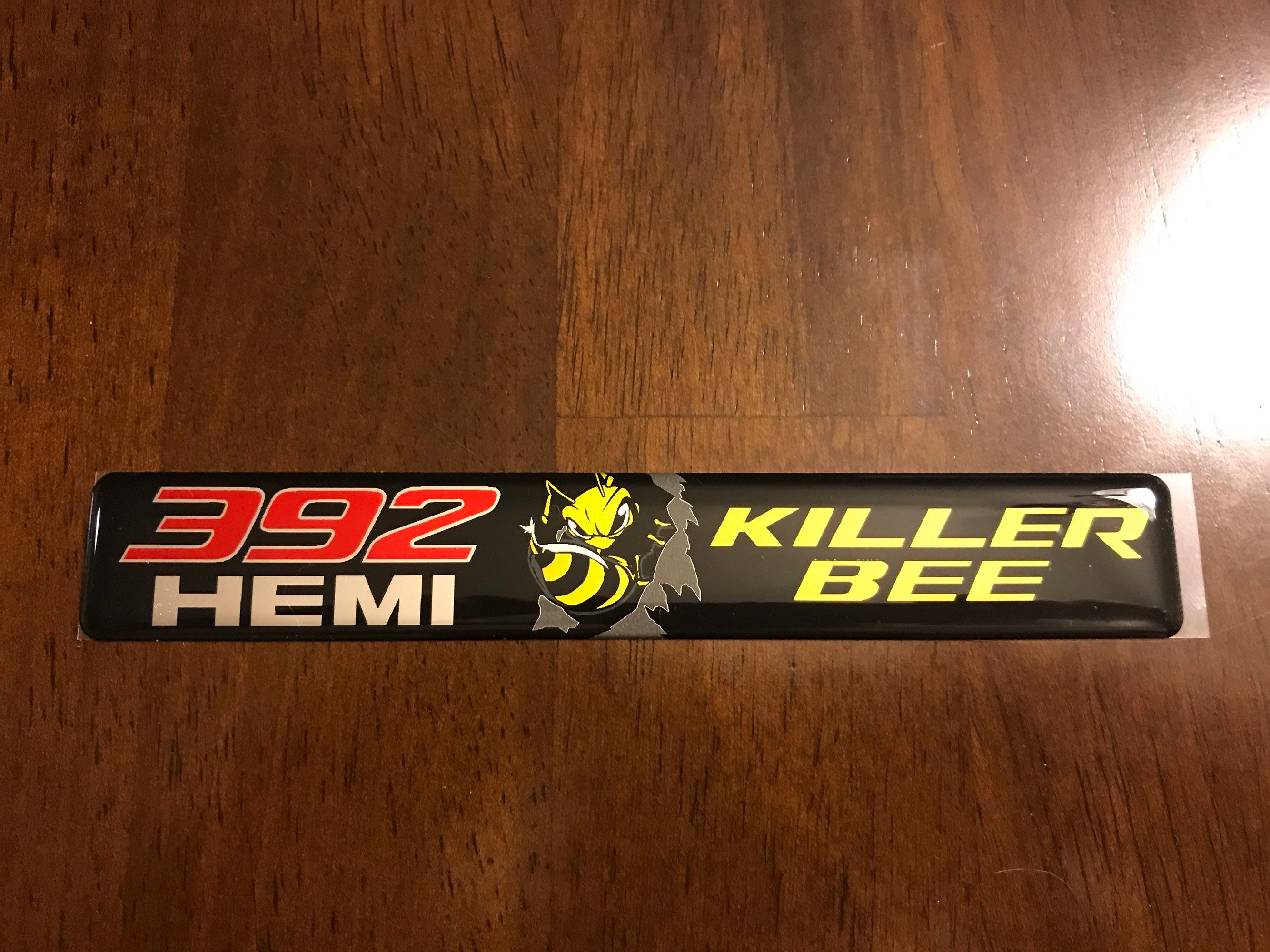 392 Hemi Killer Bee Badge for Scat Pack Challenger/charger - Etsy