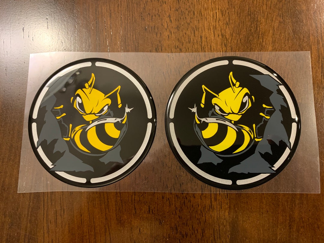 Killer Bee Engine Bay Cup Holder Inlays (set of 2) for Challenger - Etsy