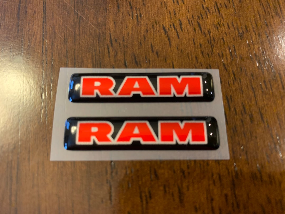 For 2015-2018 Ram Keyfob Badges (set of 2) - Etsy