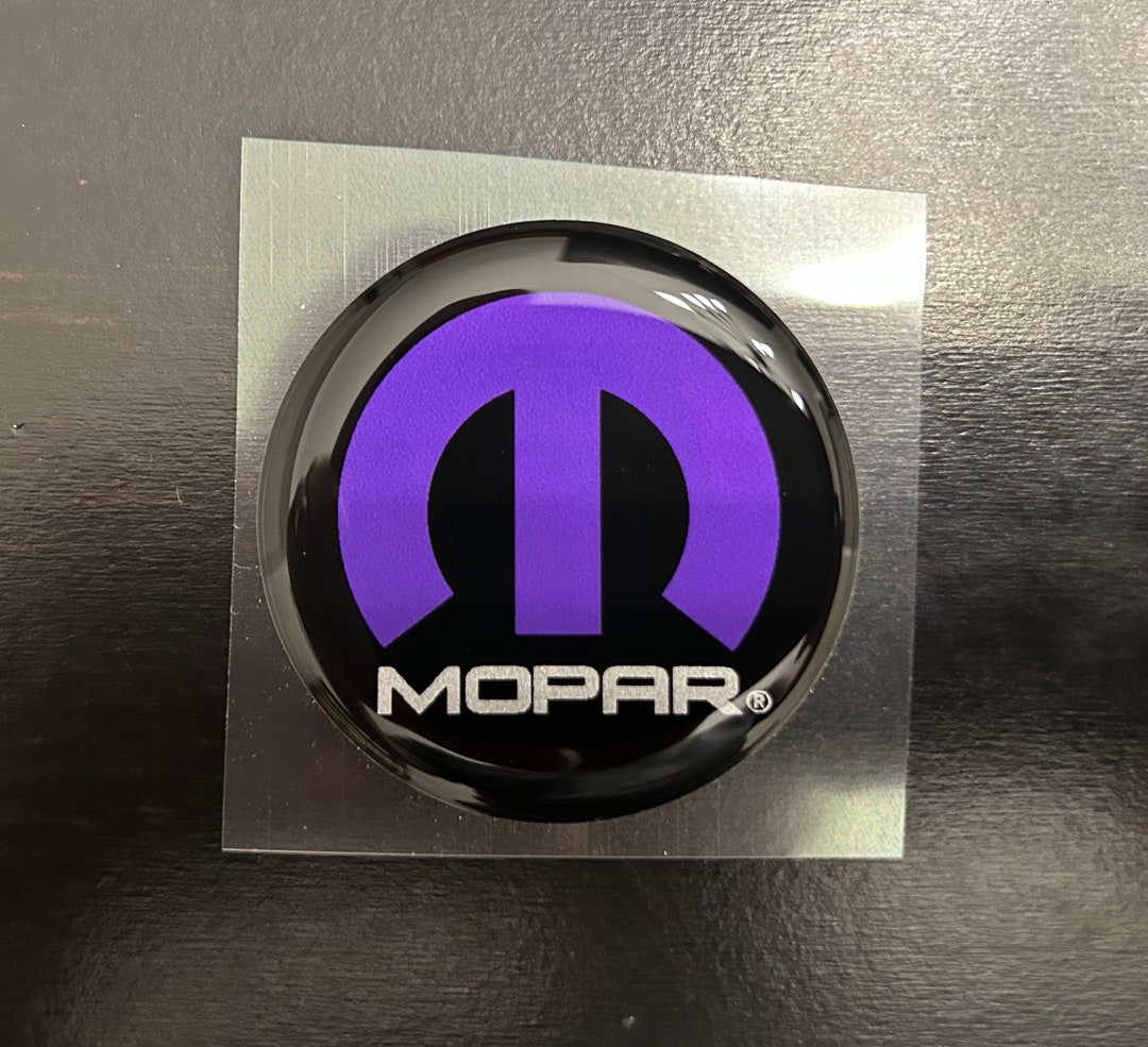 For Challenger MOPAR Fuel Door Badge in Purple - Etsy