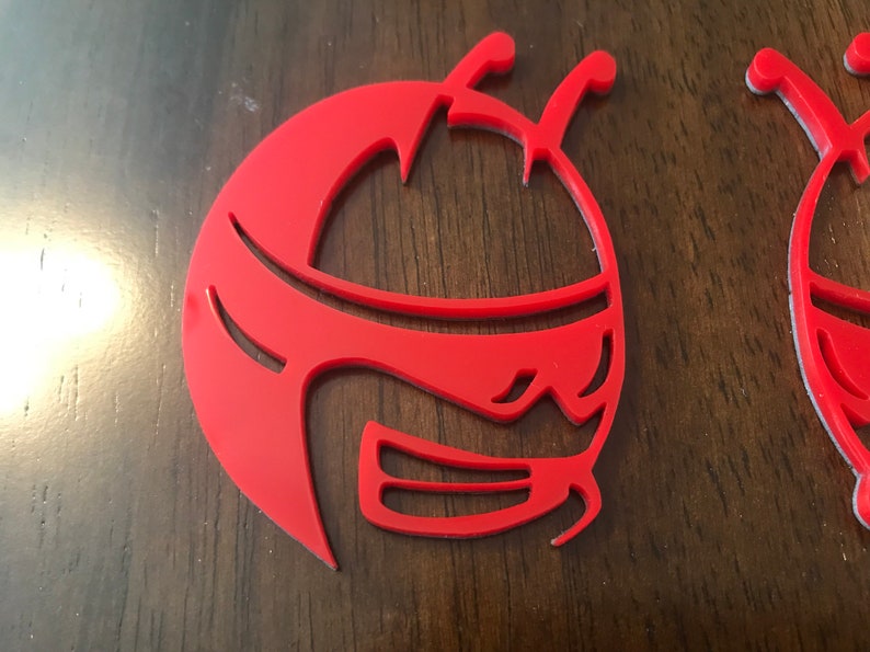 Scat Pack Challenger/charger Head Emblems red - Etsy
