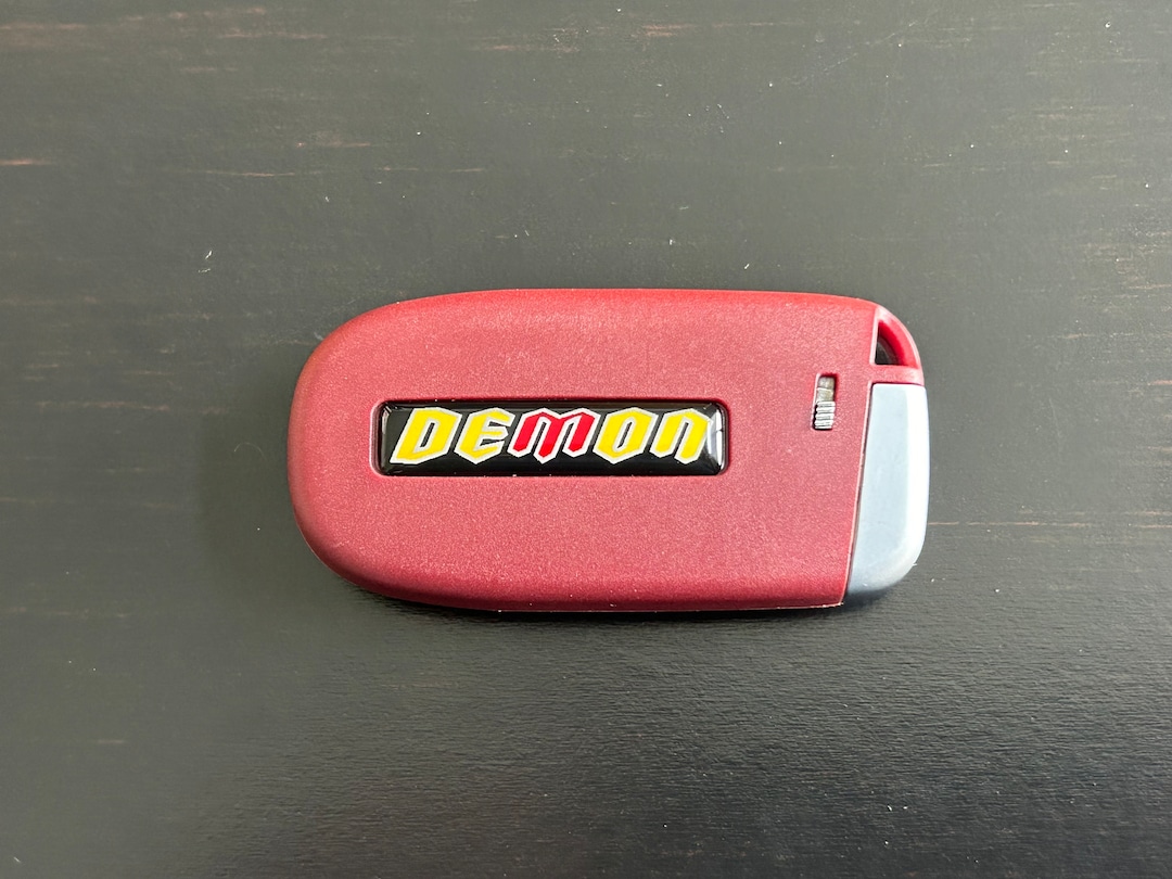 For Challenger/charger DEMON Red Key Fob (shell Only) - Etsy