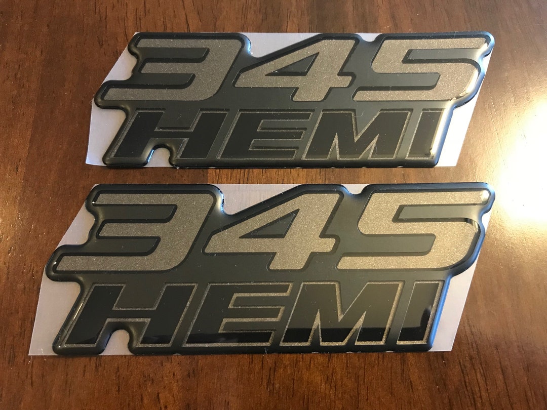 345 Hemi Fender Badges pair for - Etsy UK