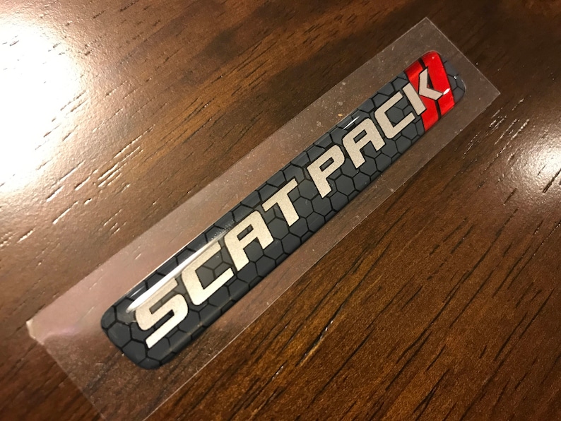 For Scat Pack Challenger/charger Steering Wheel Badge - Etsy