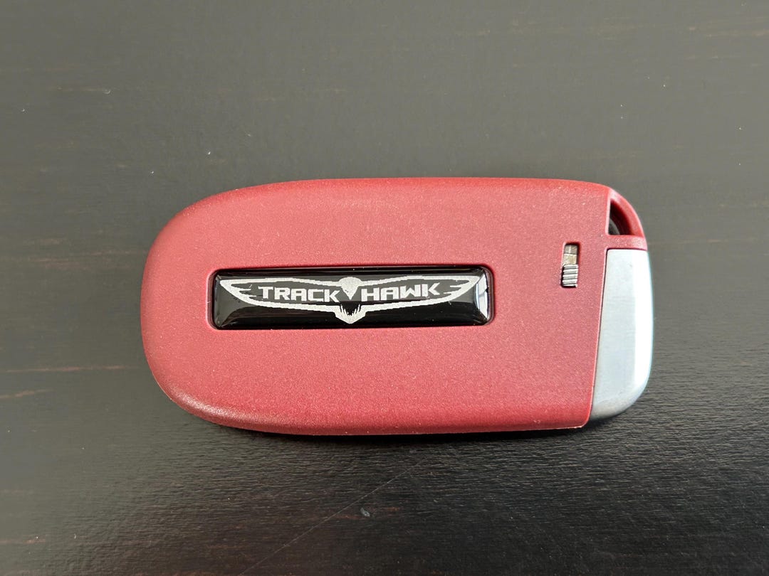 For Trackhawk Grand Cherokee Red Key Fob (shell Only) - Etsy
