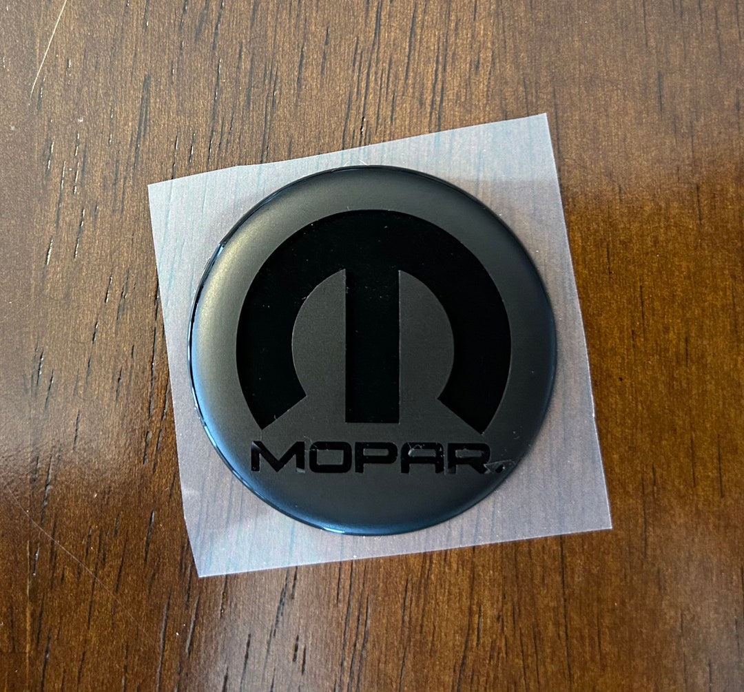 For Challenger MOPAR Fuel Door BADGE in Black - Etsy
