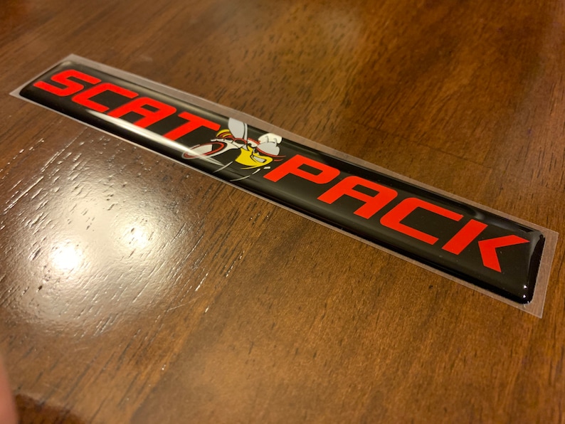 For Scat Pack Challenger/charger Badge for Spoiler, Trunk, Front ...