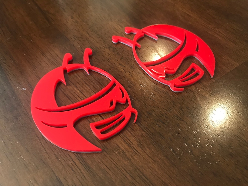 Scat Pack Challenger/charger Head Emblems red | Etsy